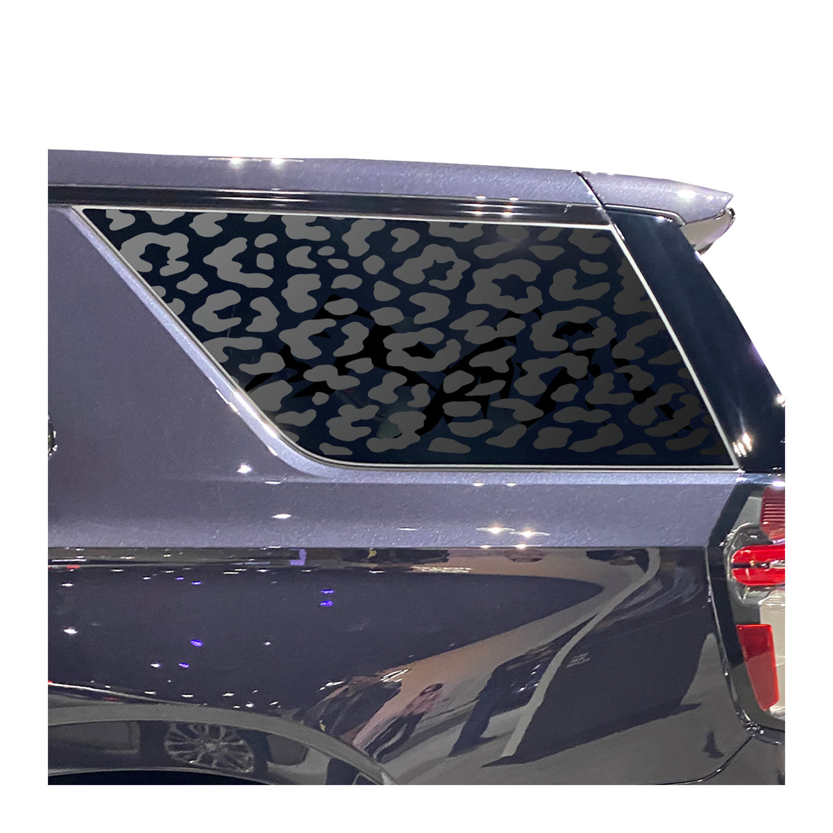 Cheetah Leopard allover print Decals for 2021-2025 Chevy Tahoe 3rd Win ...