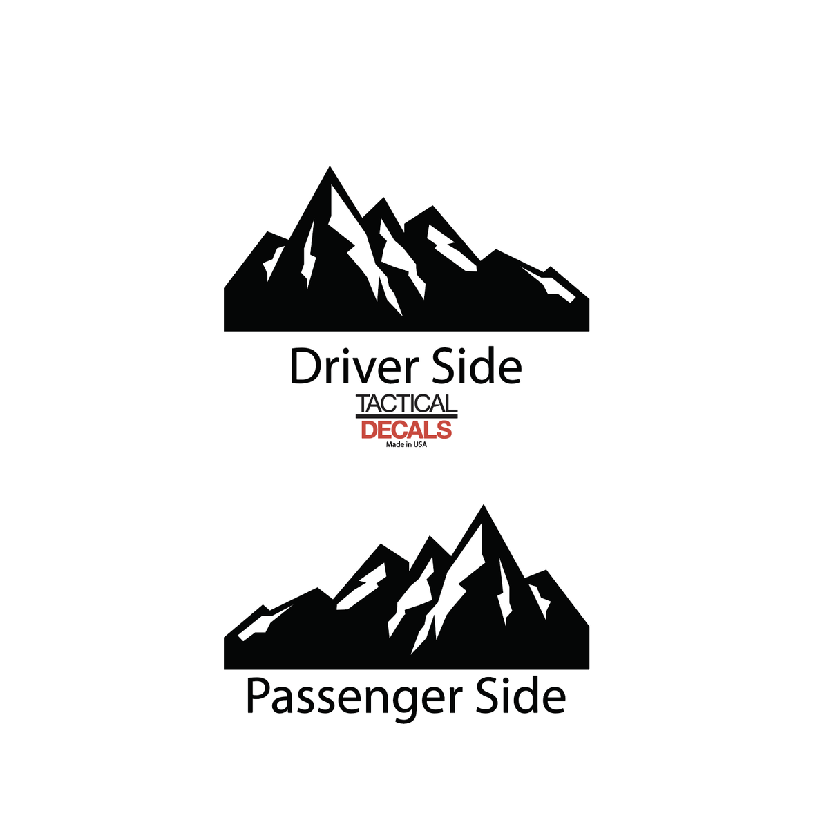 Scenic Mountains Decal for 2018 - 2024 Ford Expedition 3rd Windows - M ...