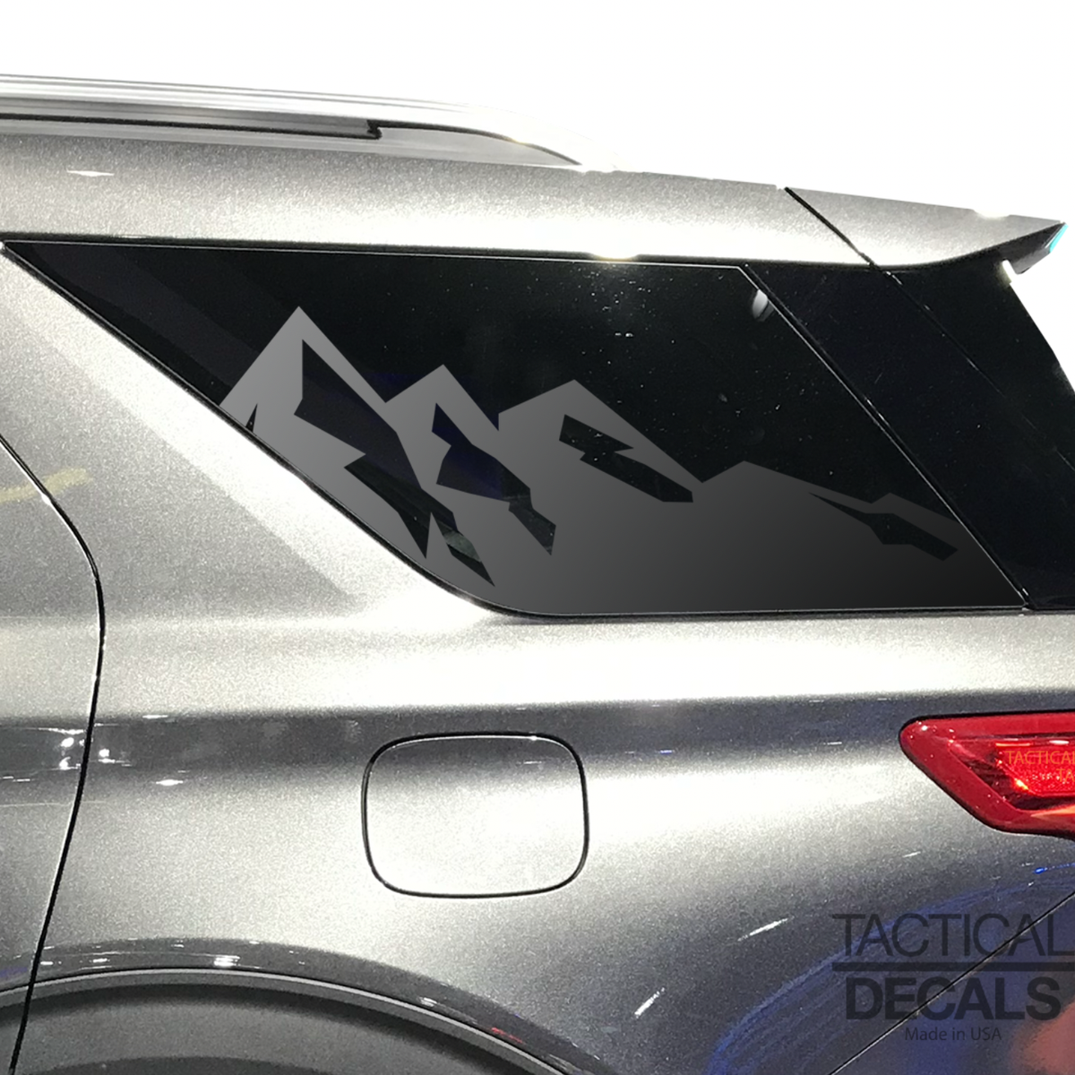Scenic Mountains Decal for 2020- 2024 Ford Explorer 3rd Windows - Matt ...