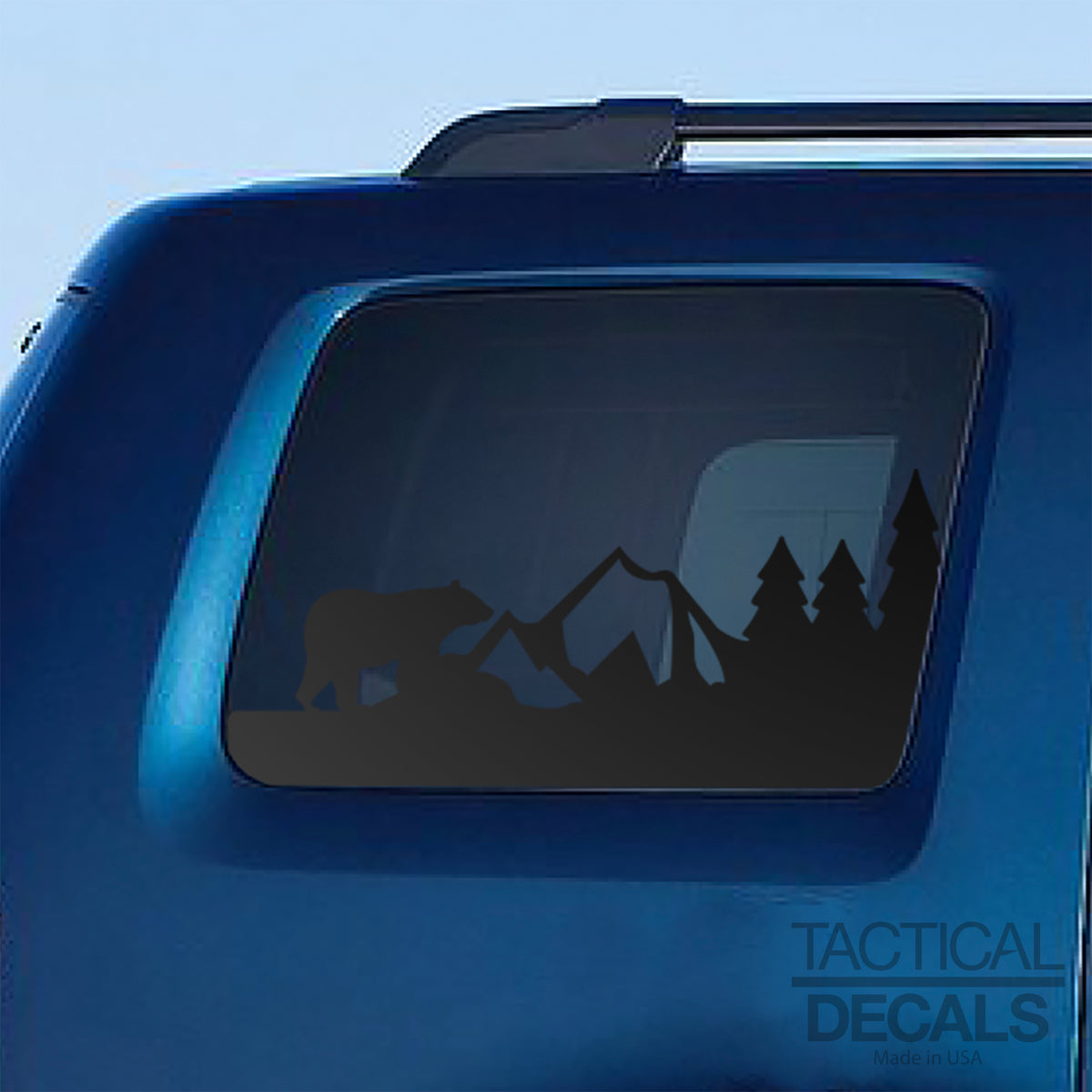 Outdoor Scene with Bear Decal for 2009-2015 Honda Pilot 3rd Windows ...