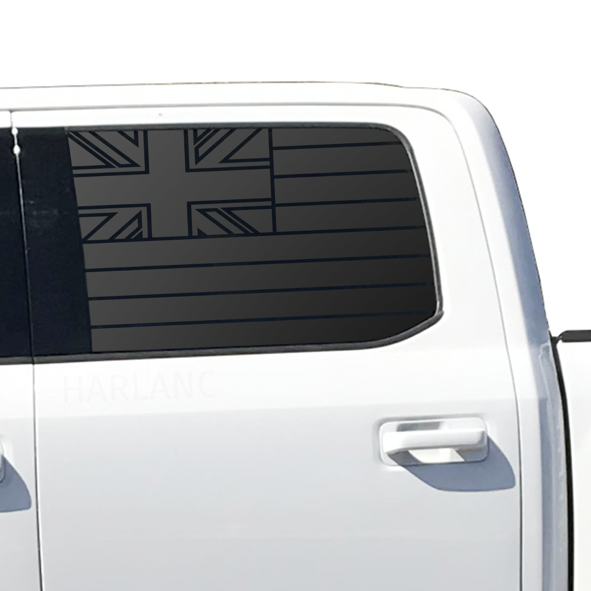 State of Hawaii Flag Decal for 2015- 2020 Ford F-150 Windows - Matte B ...