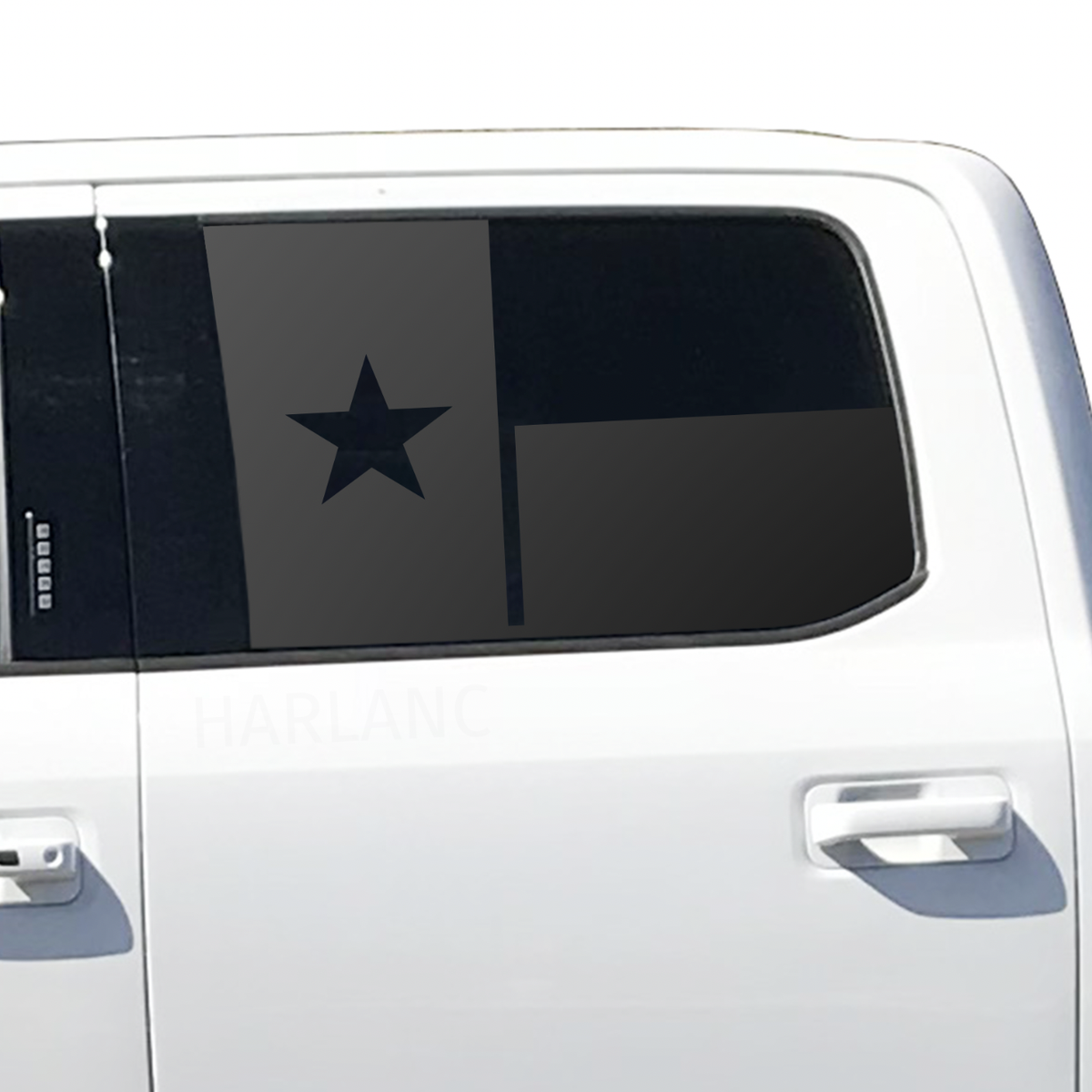 State of Texas Flag Decal for 2015- 2020 Ford F-150 Windows - Matte Bl ...
