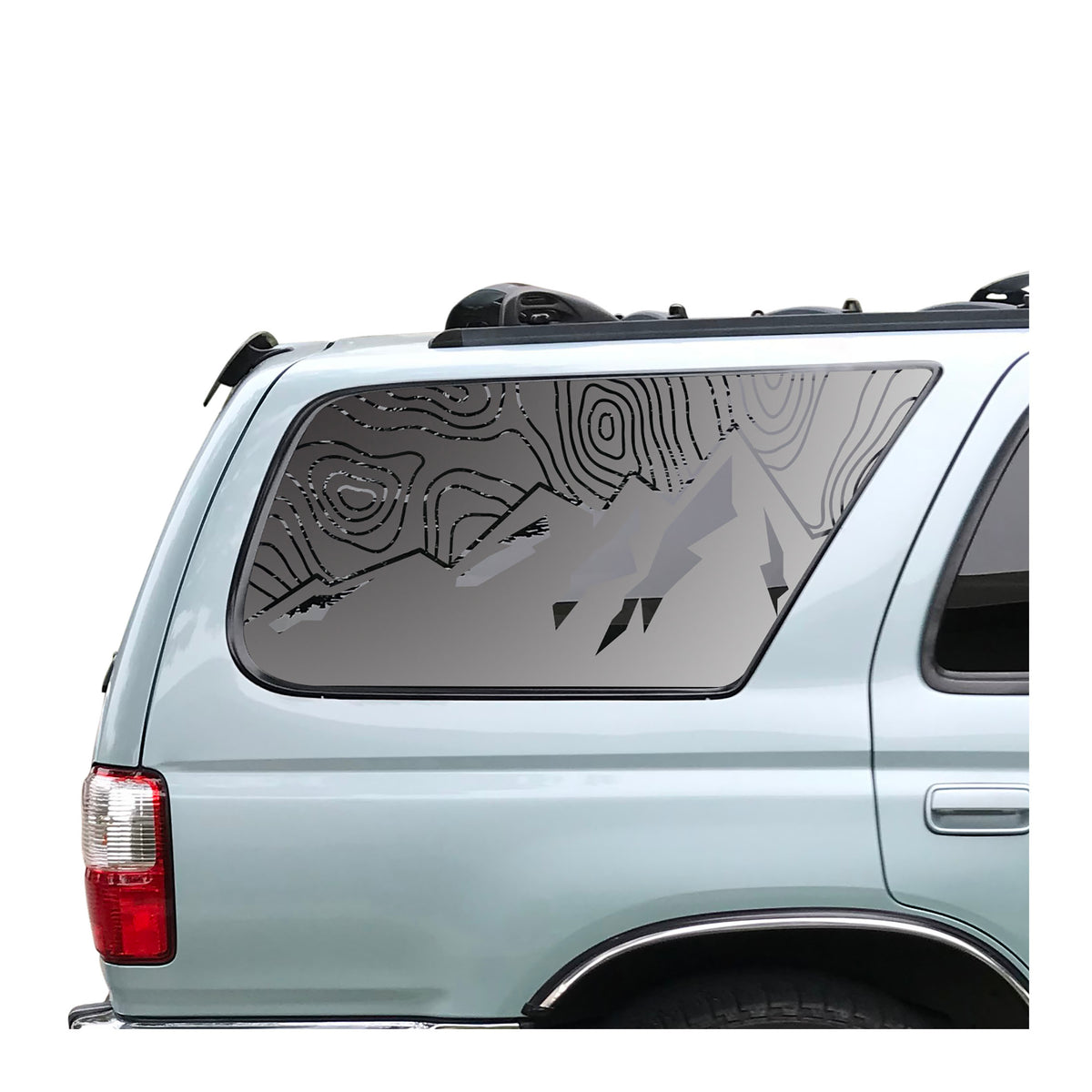 Topography with Mountain Scene Decal for 1996-2002 Toyota 4Runner 3rd ...
