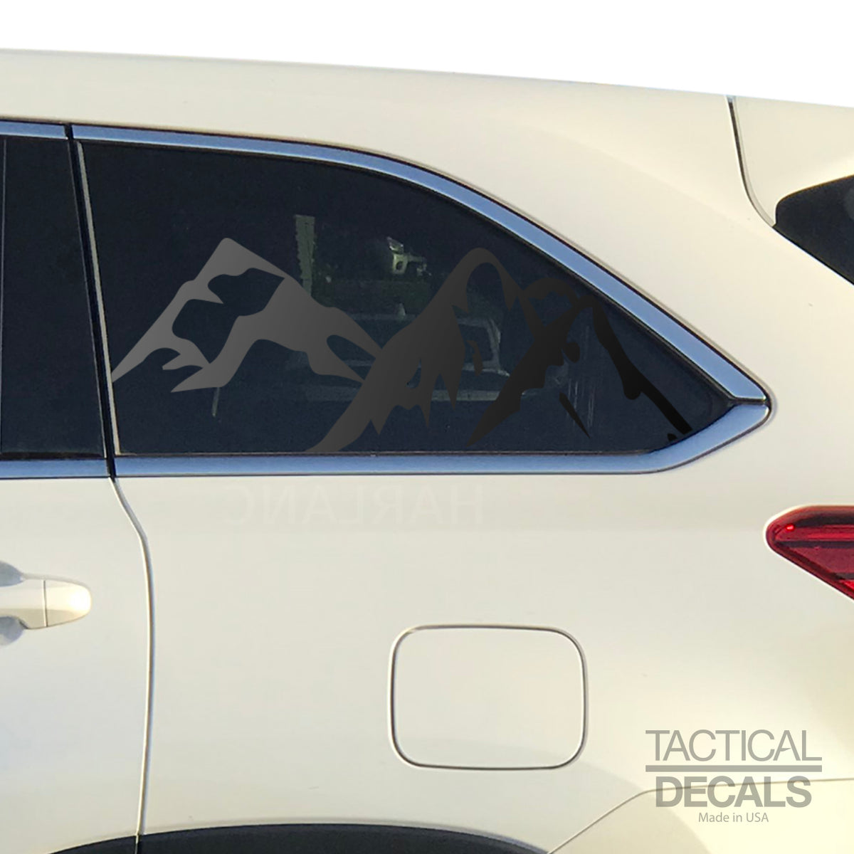 Mountain Scene Decals for 2014-2019 Toyota Highlander 3rd Windows - Ma ...