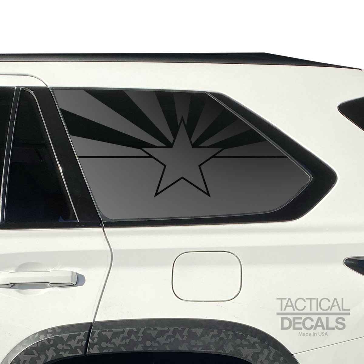 State of Arizona Flag Decal for 2023 - 2024 Toyota Sequoia Rear Window ...