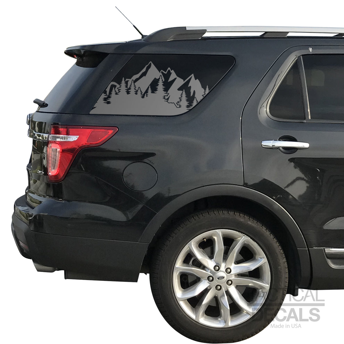 Outdoor Mountain Sceen Decal for 2011-2019 Ford Explorer 3rd Windows ...